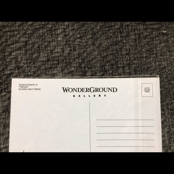 Disney | Accents | Disney Wonderground Gallery Figment Postcard | Poshmark